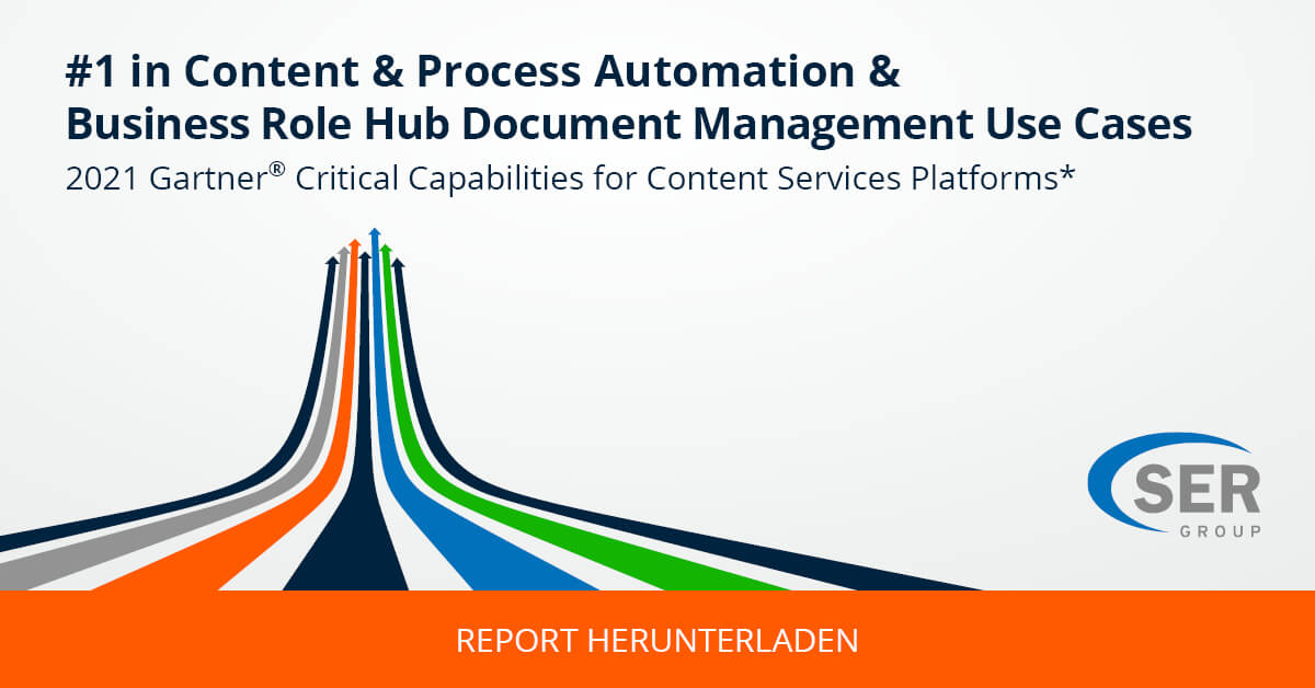 SER erhält Bestnoten von Gartner in „Content and Process Automation ...